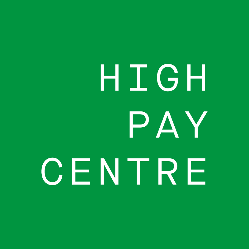 Luke Hildyard departs the High Pay Centre - High Pay Centre